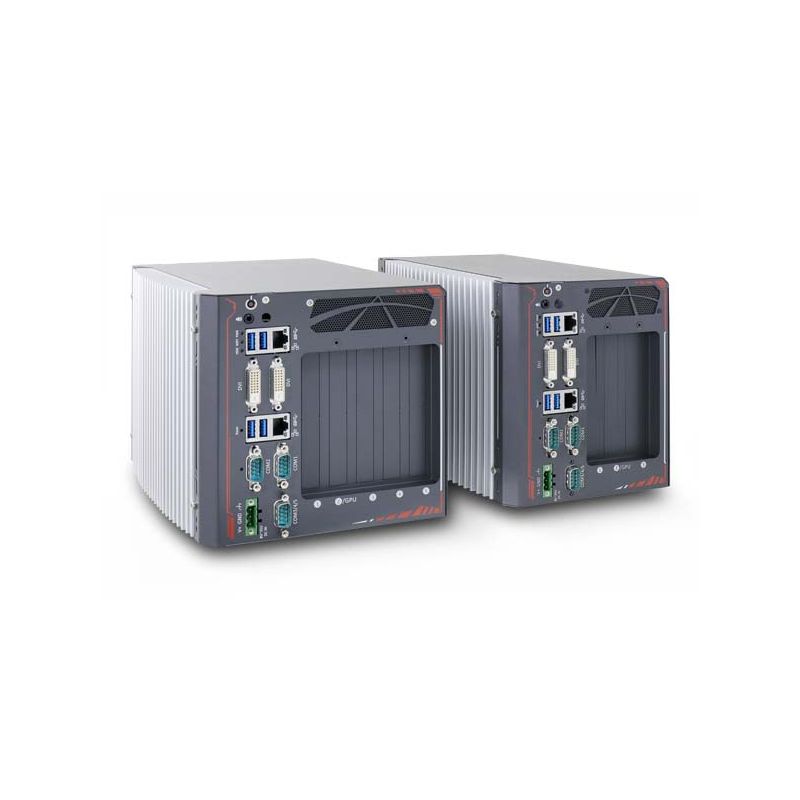 Nuvo-8032 Fanless rugged Box-PC with 2x PCIe and 3x PCI