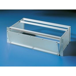 Front panel horizontal hinged EMC, 4U/84HP KIT